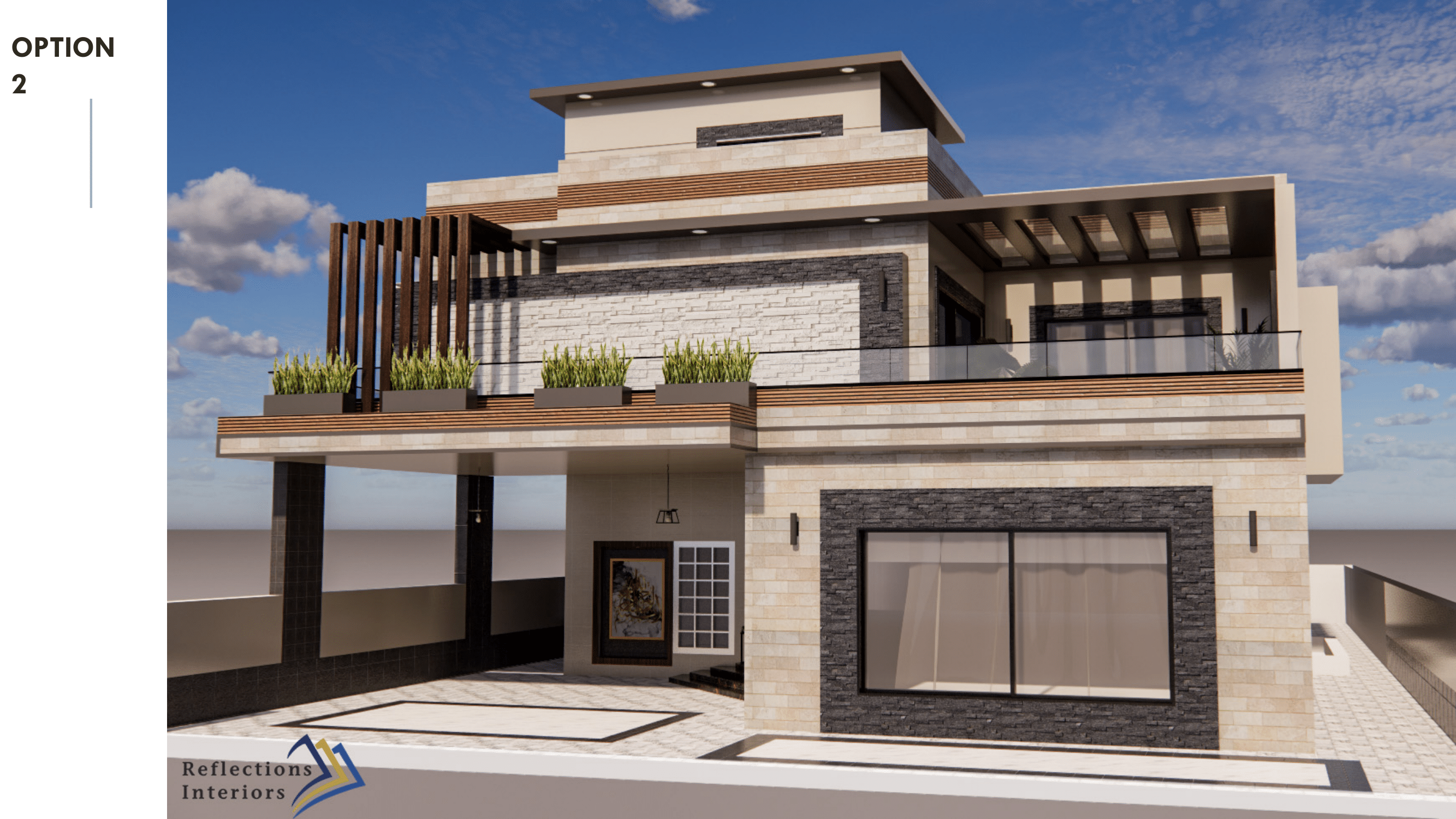 Taj Residencia - Elevation - Reflections