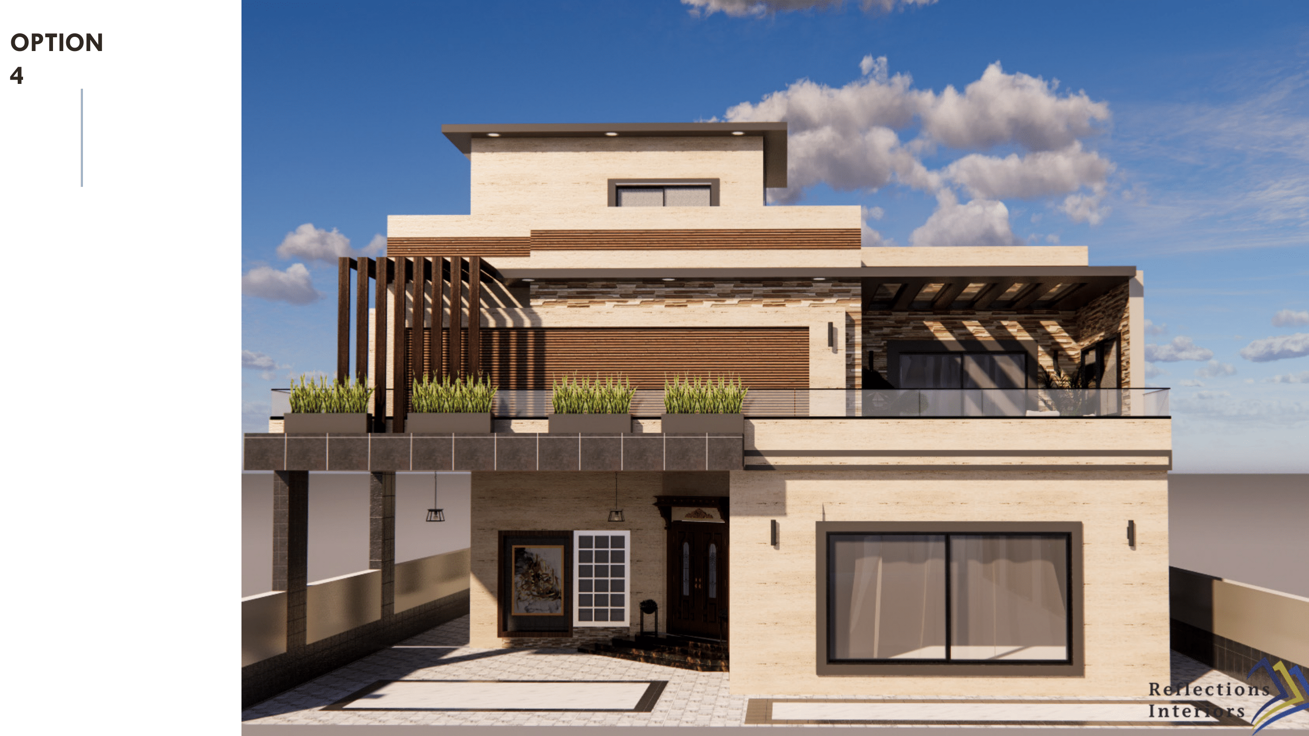 Taj Residencia - Elevation - Reflections